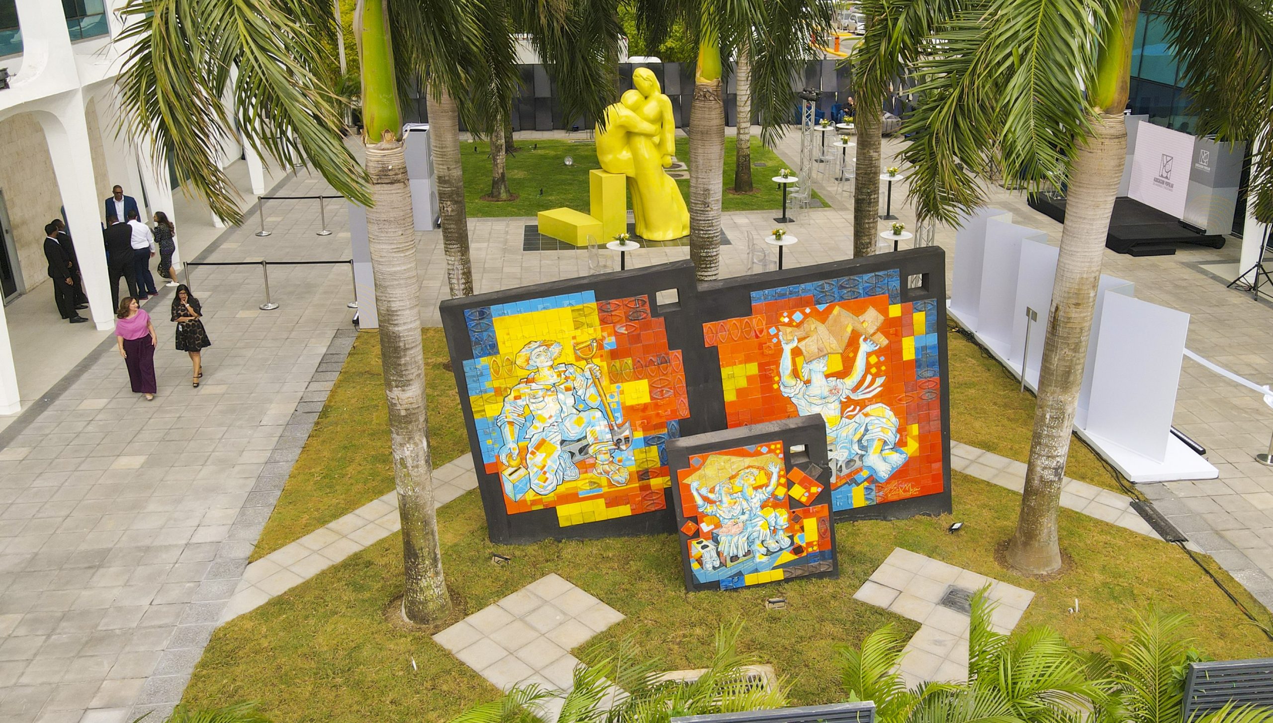 APAP inaugura “Paseo de las artes” en su sede - Ojalá